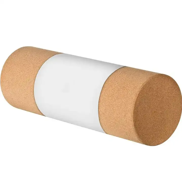 Balance Board Cork Cylinder Fascia Roll Massage Roll Fitness Roller ...