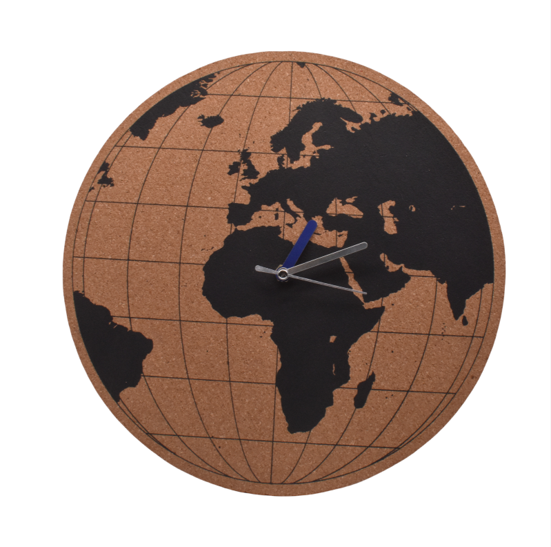 World Map Bulletin Memo Cork board World Map Design with Push Pins for ...