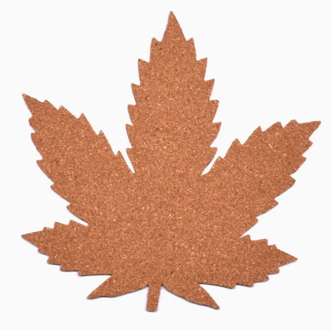 Leaf Cork Board Decorative Cork Bulletin Board Assorted Sizes Colors ...