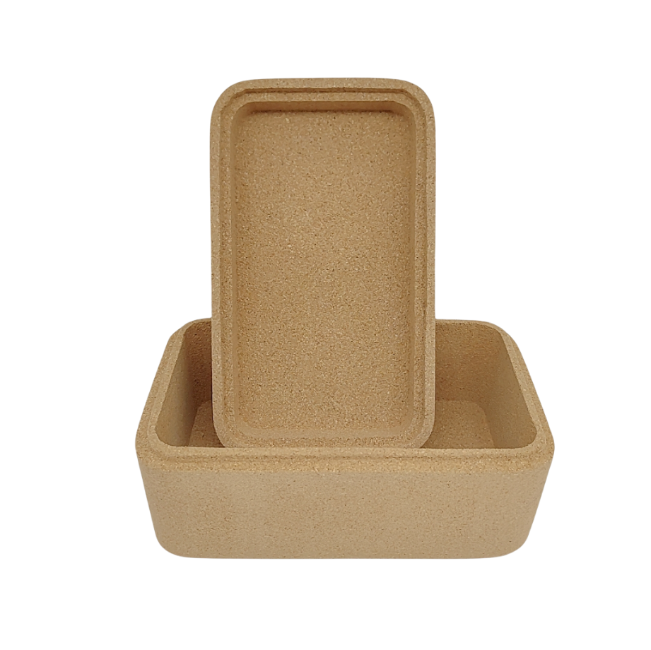 Rectangular Shaped Natural Cork Customized Logo Cork Tray for Home Use ...