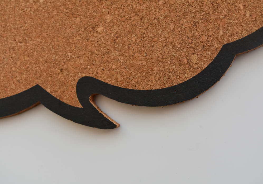 Cork Board Bulletin Board Message Noticeboard Memo Shape Display ...