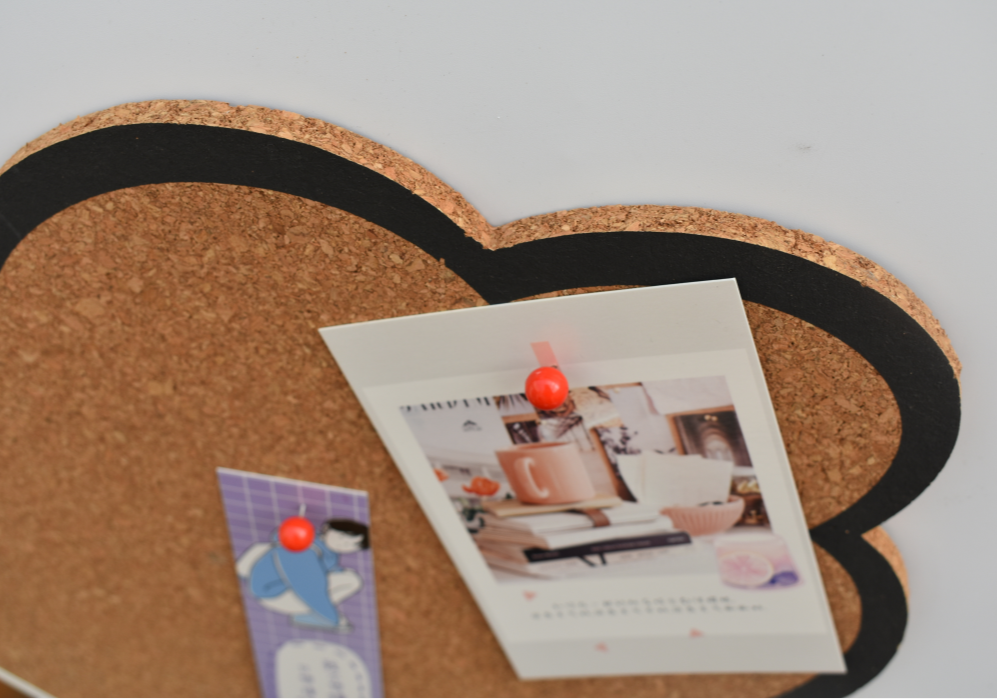 Cork Board Bulletin Board Message Noticeboard Memo Shape Display ...