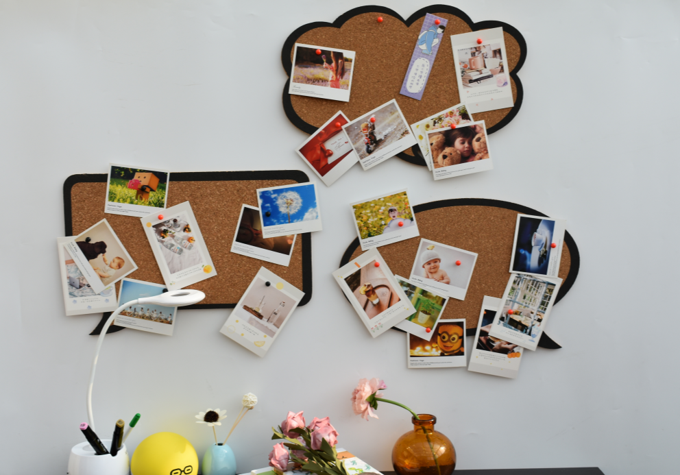 Cork Board Bulletin Board Message Noticeboard Memo Shape Display ...