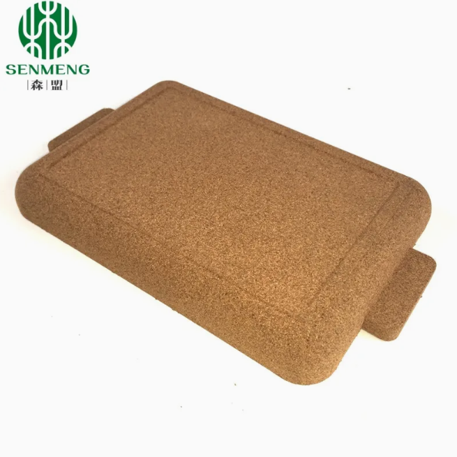 Premium Quality Cork Tray for Serving Storage and Display - SENMENG